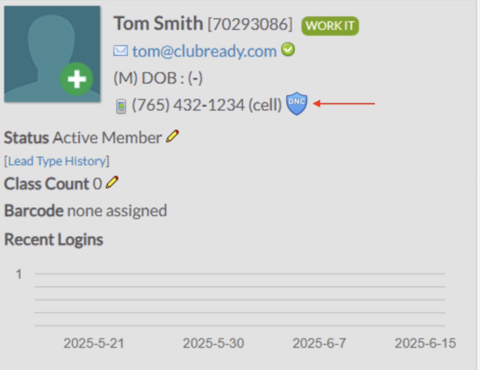 Do Not Call Registry Integration – ClubReady Connect